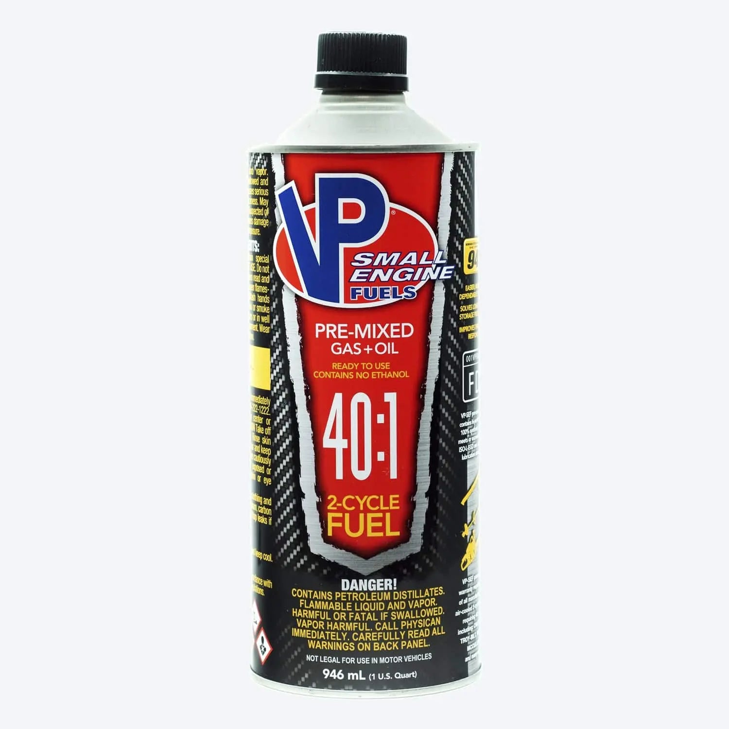 VP 40:1 Fuel Mix: Premixed Small Engine Fuel - Ethanol-Free | VP Racing ...