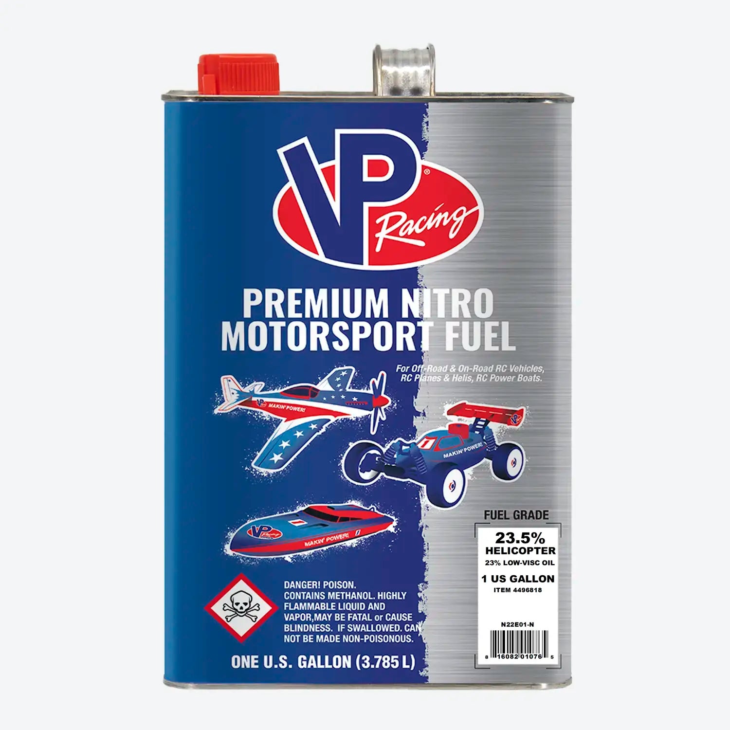 VP RC Helicopter Nitro Fuel: 23.5% Heli / 23% Oil