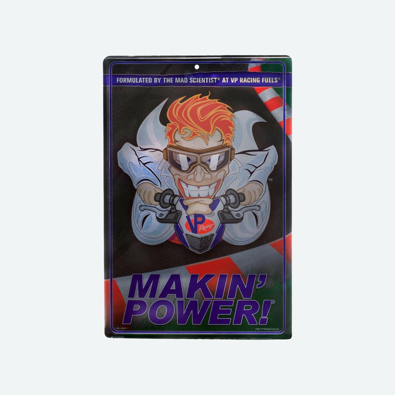 VP Racing Fuels Mad Scientist Sign - 11" x 17" %page% %sep% %sitename%