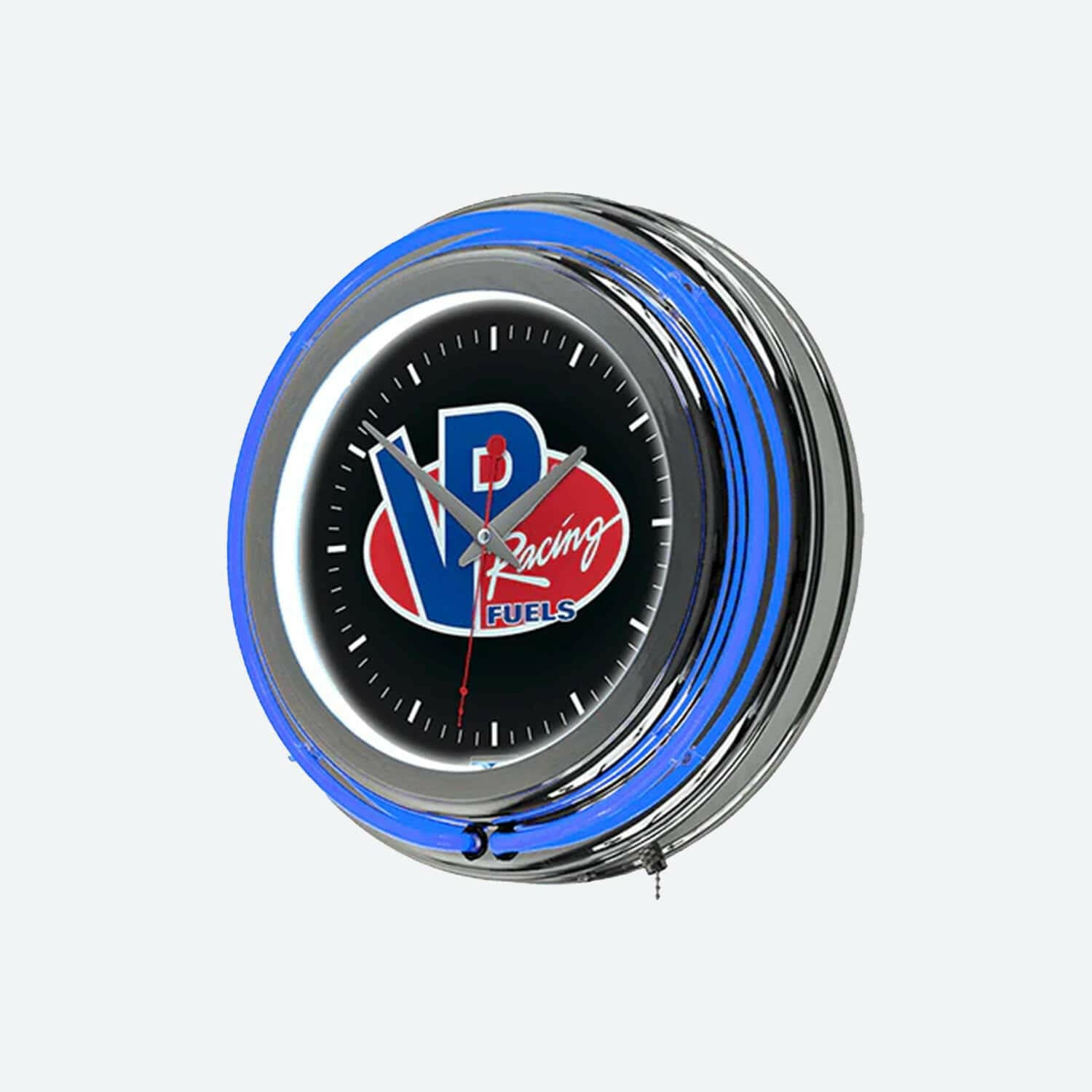 VP Racing - Neon Blue Wall Clock | VP Racing Fuels Inc.