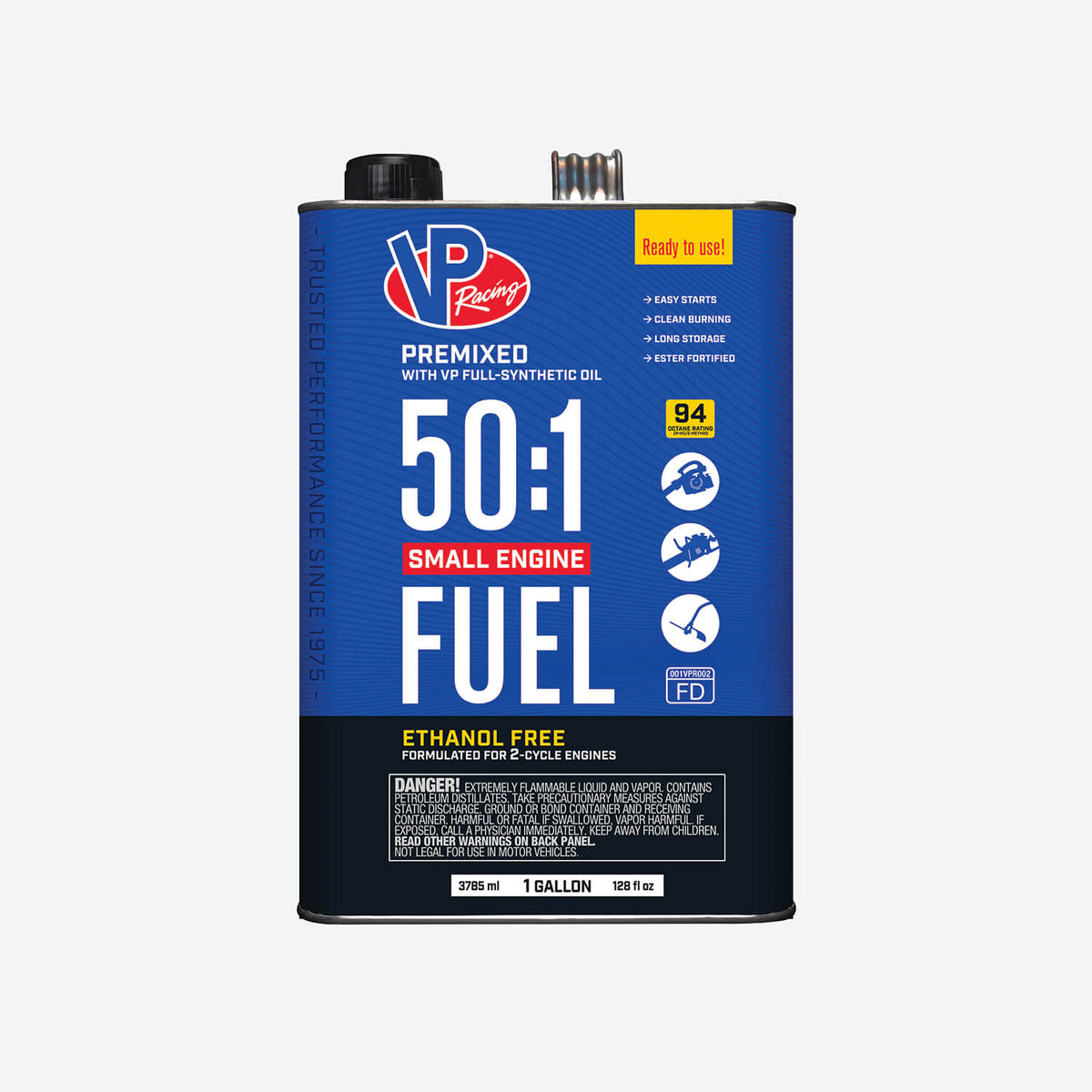 VP 50:1 Fuel Mix - Ethanol-Free Premix Small Engine Fuel