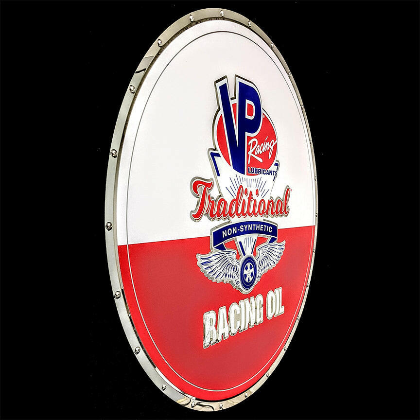 VP Racing Traditional Racing Oil Sign